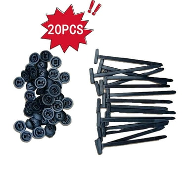 1240Pcs Car Retainer Clips & Fasteners Kit – 32 Universal Sizes Nylon ...