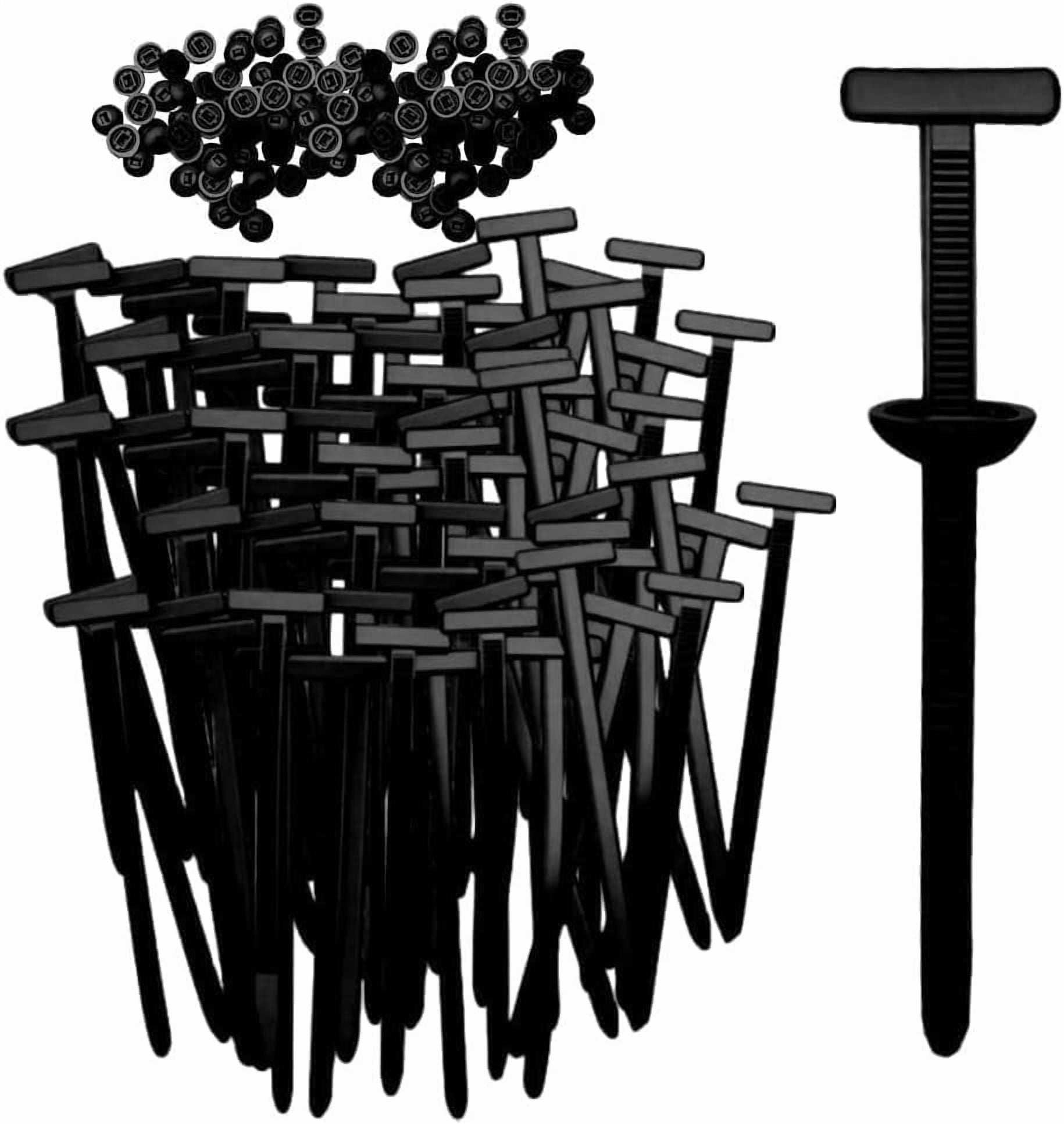 Nylon Universal Cable Tie Buckle, 2026 New Heavy Duty Self-Locking Zip ...