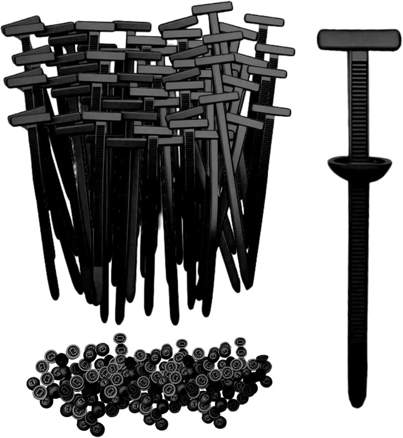 Nylon Universal Cable Tie Buckle, Cable Tie with Buckle, Multipurpose ...