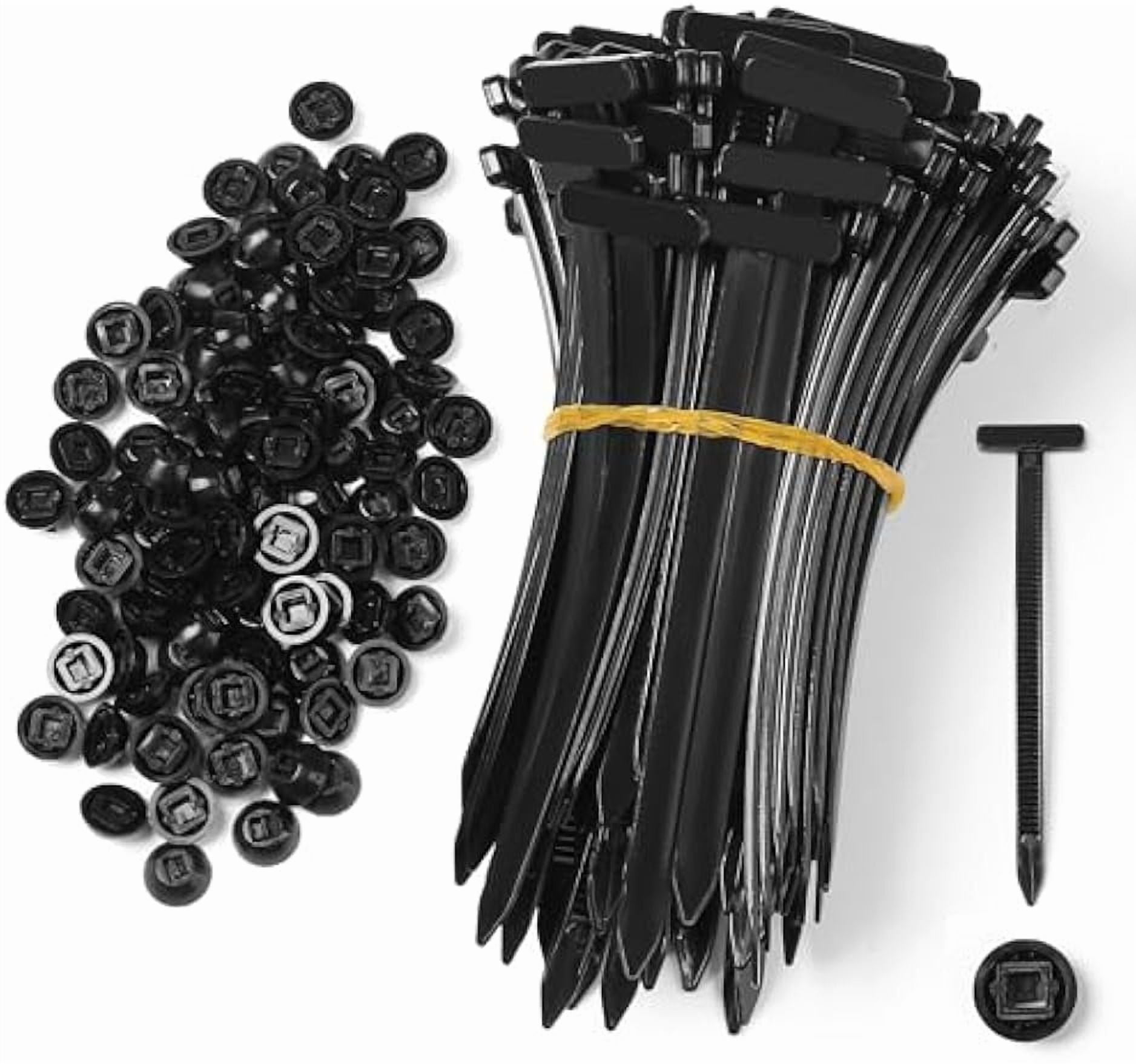 Nylon Universal Cable Tie Buckle - New T Multifunctional Nylon Zip Ties ...