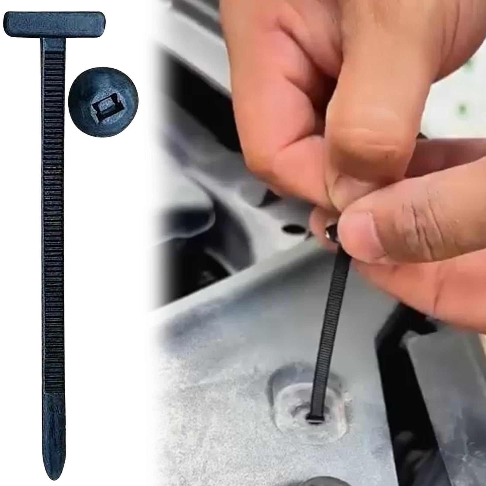 Nylon Universal Cable Tie Buckle, Pin and Button Zip Ties Self-Locking ...