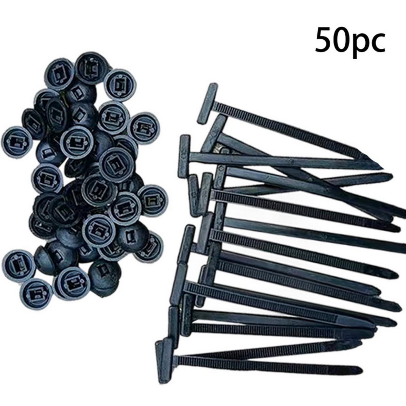 Nylon Universal Cable Tie Buckle, Reusable Zip Ties, Pin and Button Zip ...