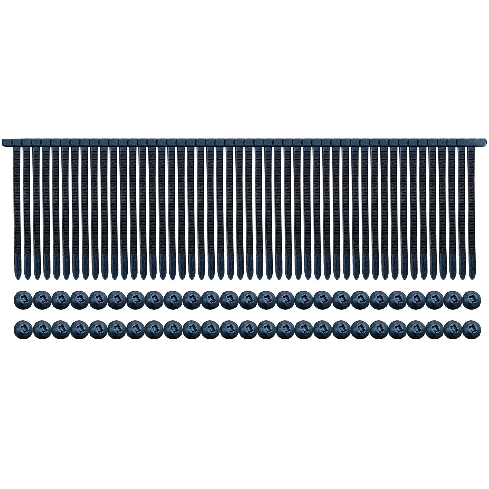 Nylon Universal Cable Tie Buckles, Automotive Zipper Clips, Zip Tie ...