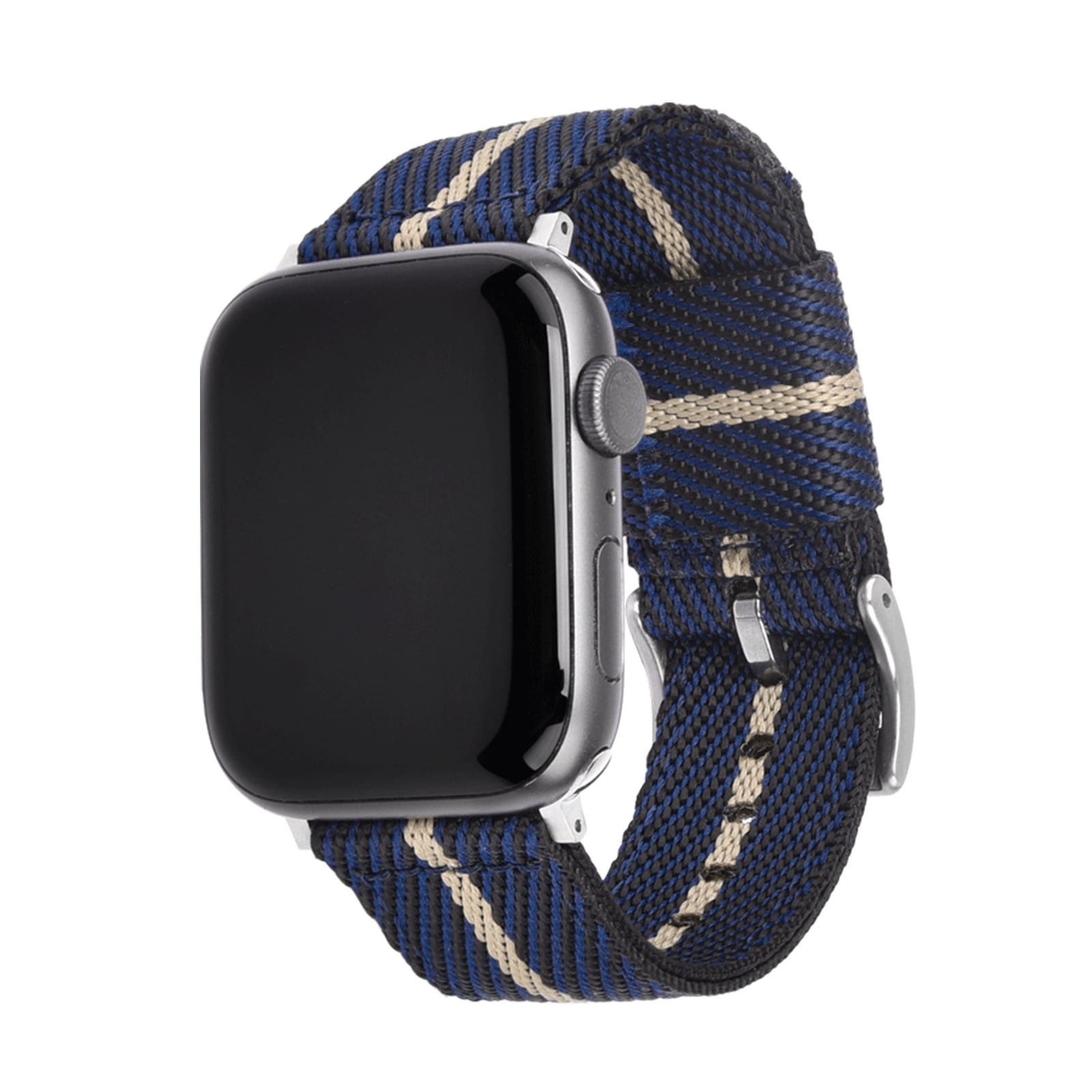 Nylon Watch Band for Apple Watch Series 10 46mm, Stylish Sport Band ...
