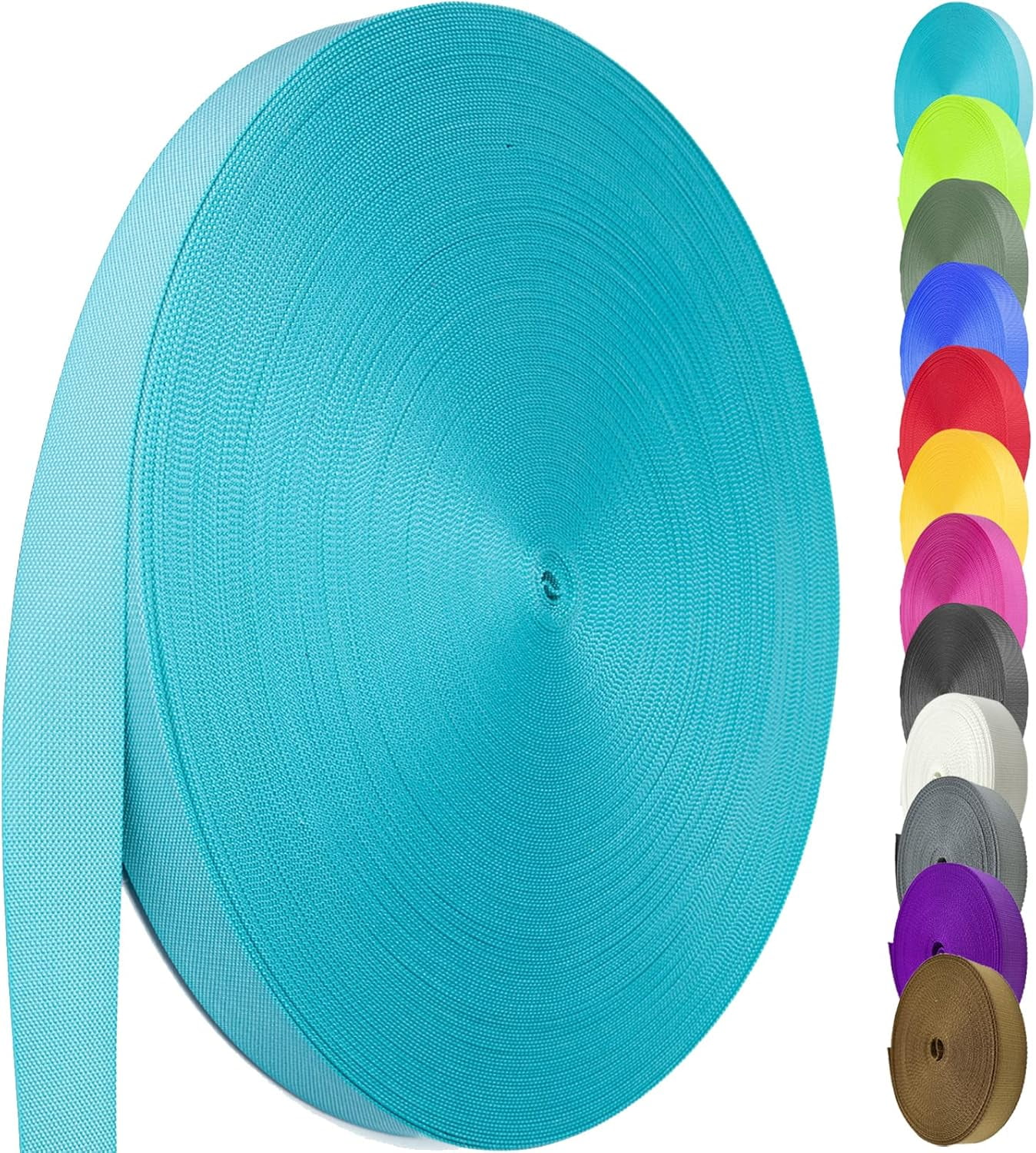 Nylon Webbing 1.5 Inch, Heavy Duty Nylon Webbing Strap 12 Yard,Durable ...