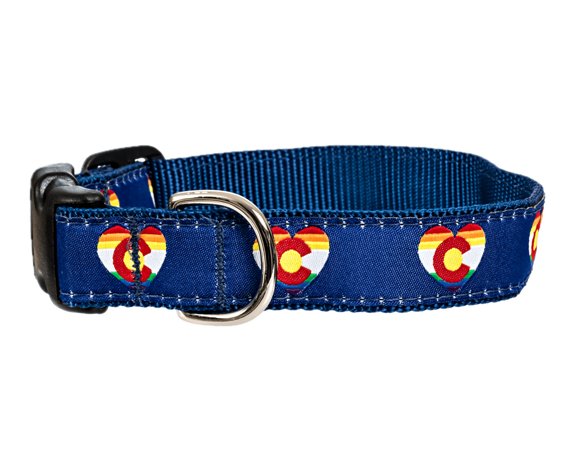 Nylon Webbing Dog Collar with Adjustable Plastic Buckle - Walmart.com