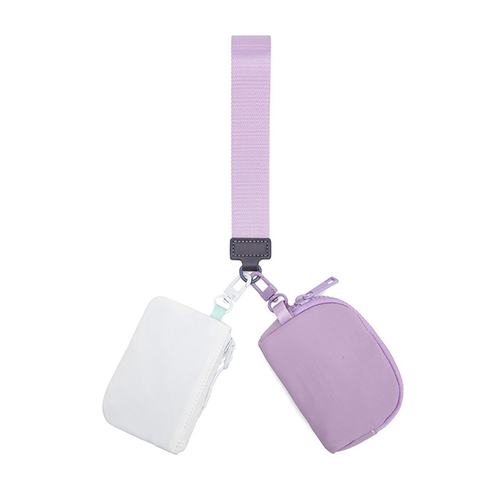 Nylon Wrist Bag Portable Storage Bag Key Bag Small Bag Mini Zip Around ...