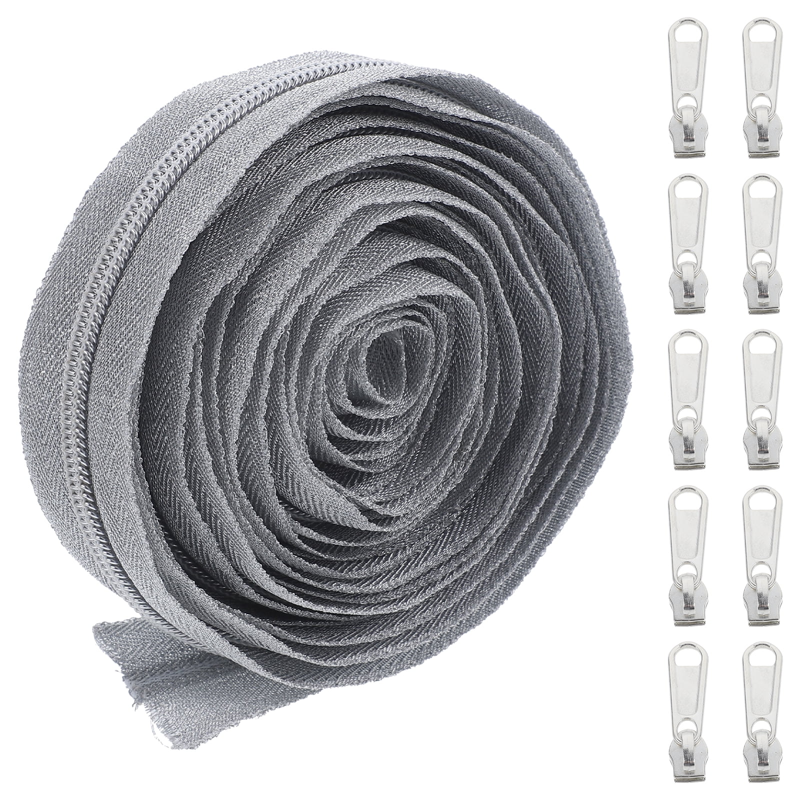 Nylon Zipper Set Zippers for Jackets Multi-function Separating Wallet ...