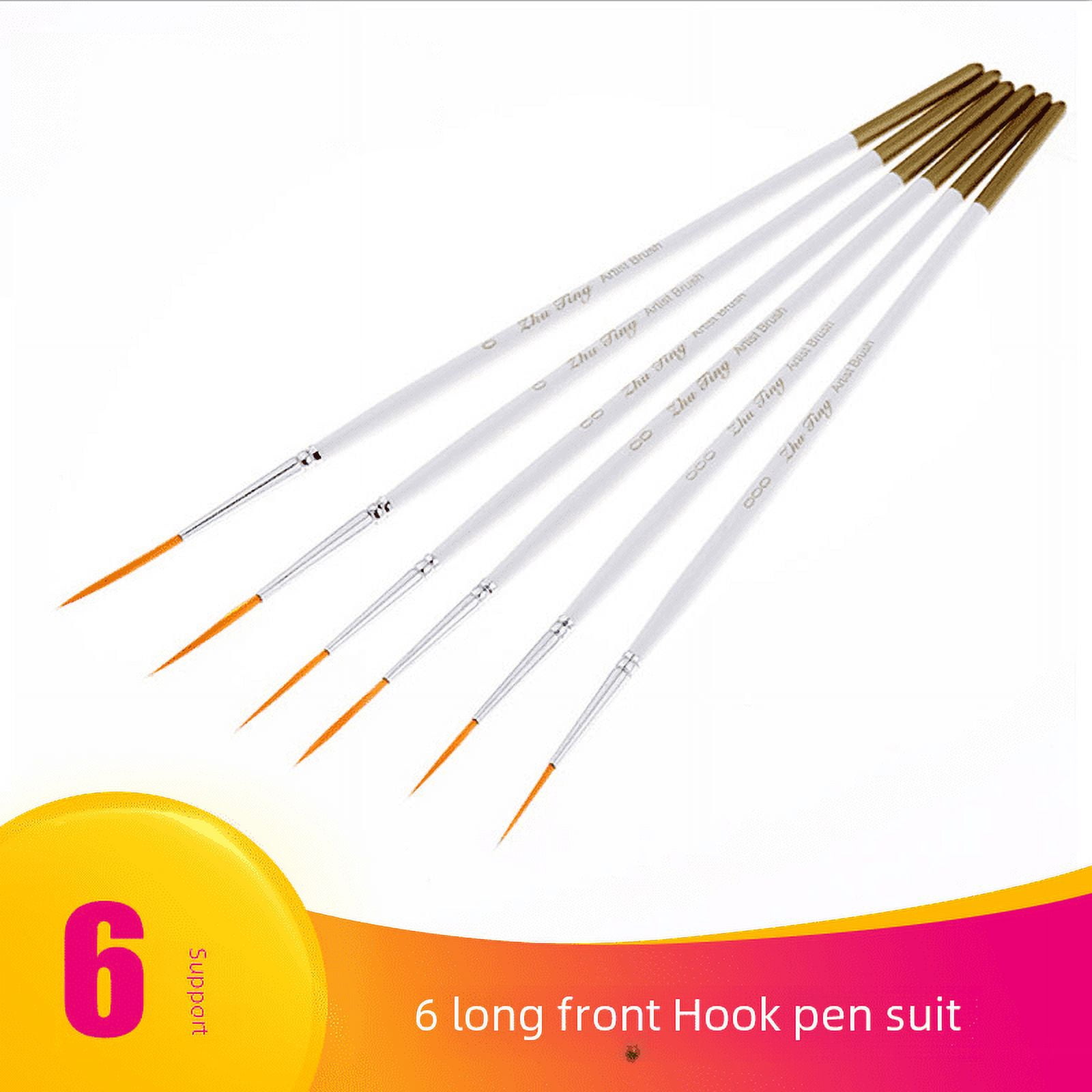 Nylon wool sketch pen can be painted watercolor brush 6 sets of hand ...