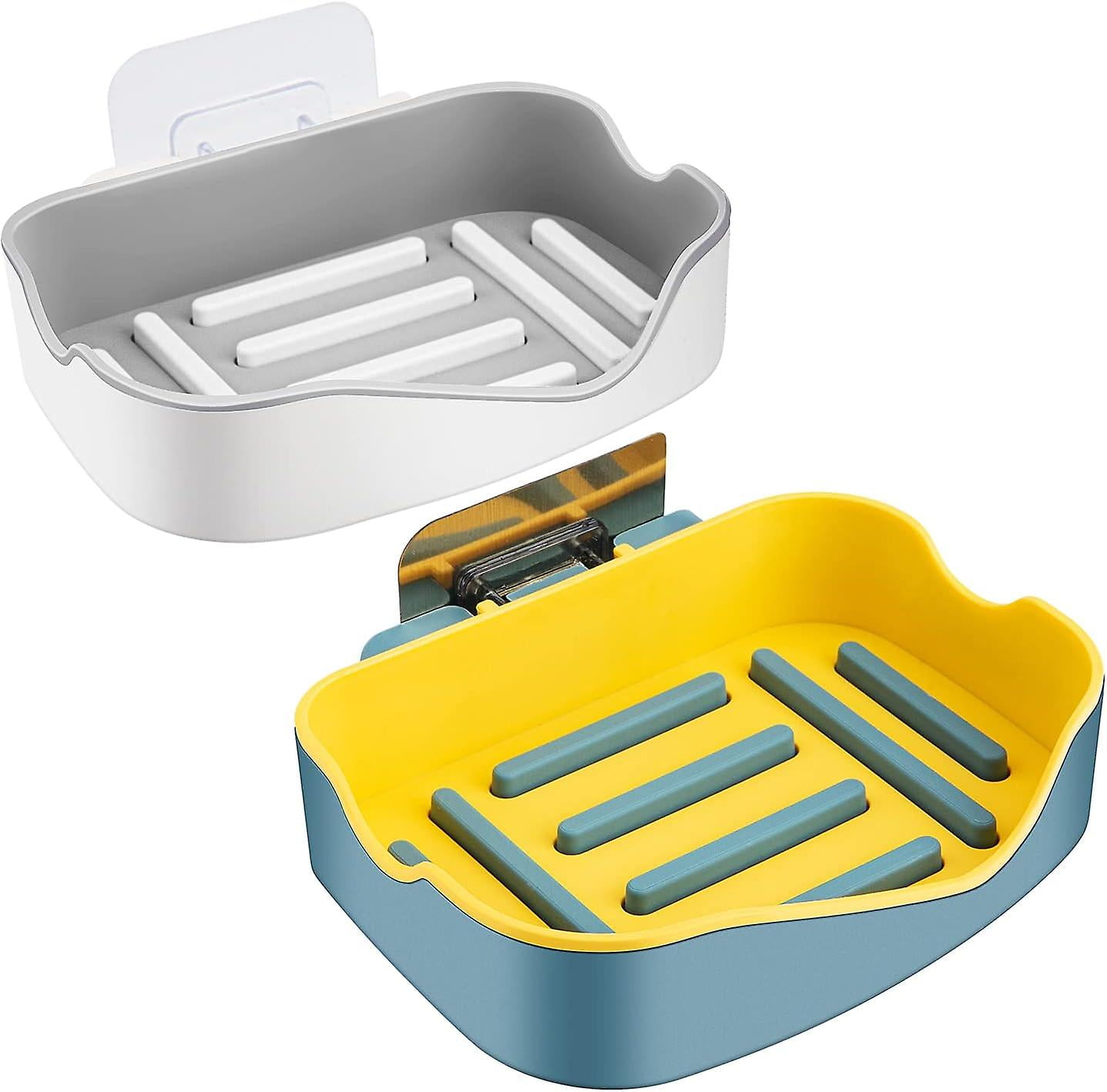 Nym Accepted 2 Pack Soap Holder, Soap Dish For Shower, Shower Soap ...