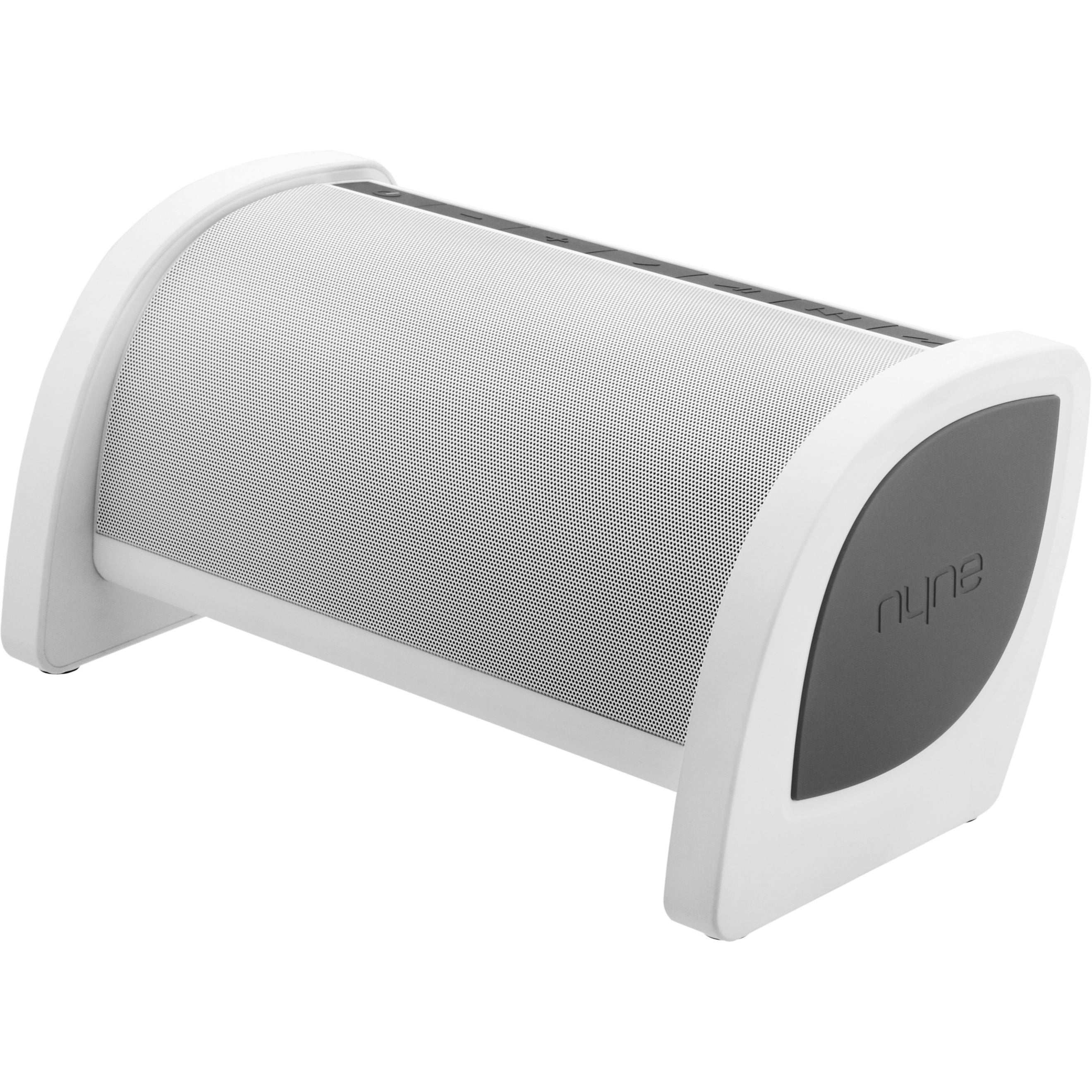 Nyne Basswht White Bass Portable Bluetooth Speaker With - Walmart.com