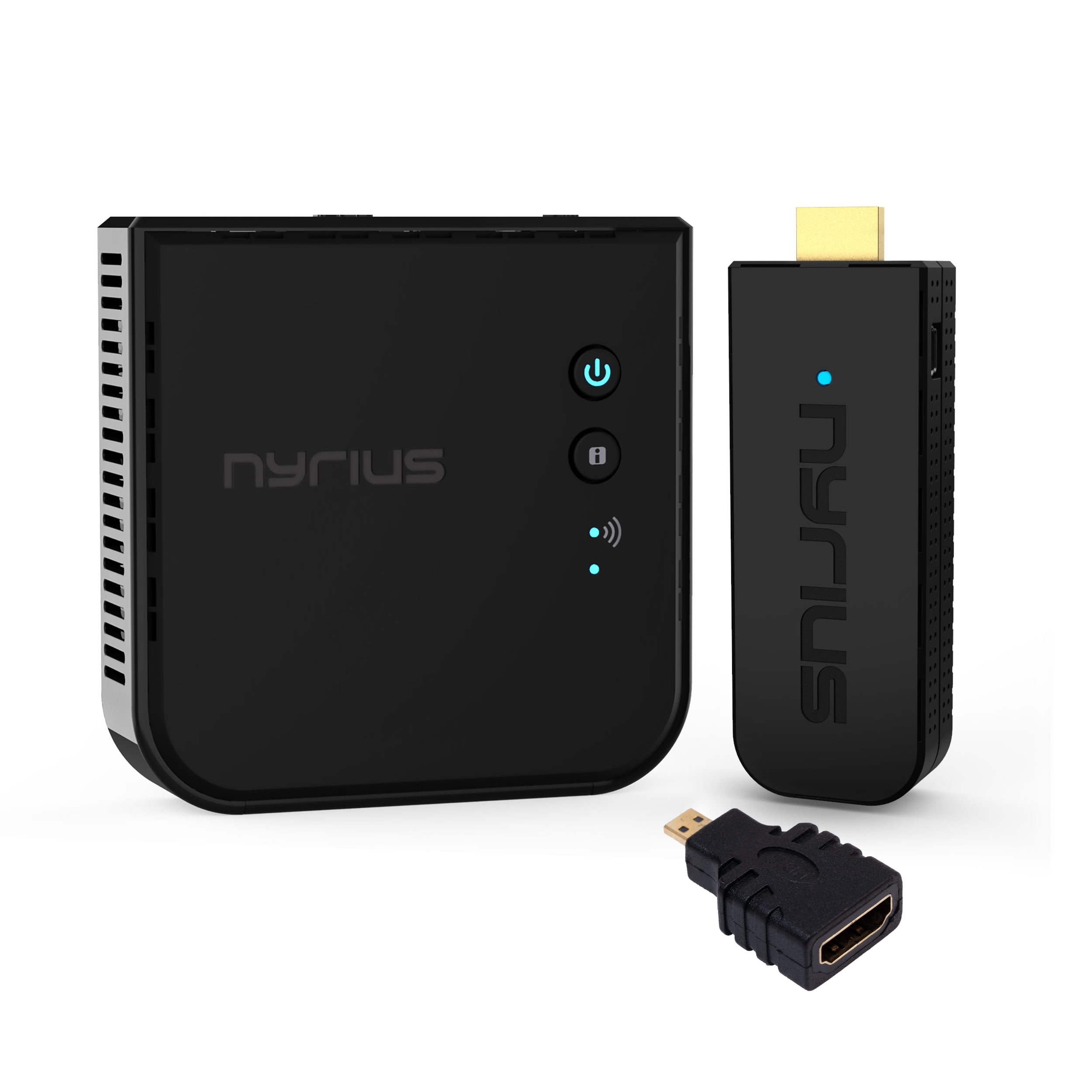 Nyrius ARIES Pro+ Wireless HDMI Video Transmitter & Receiver to Stream ...