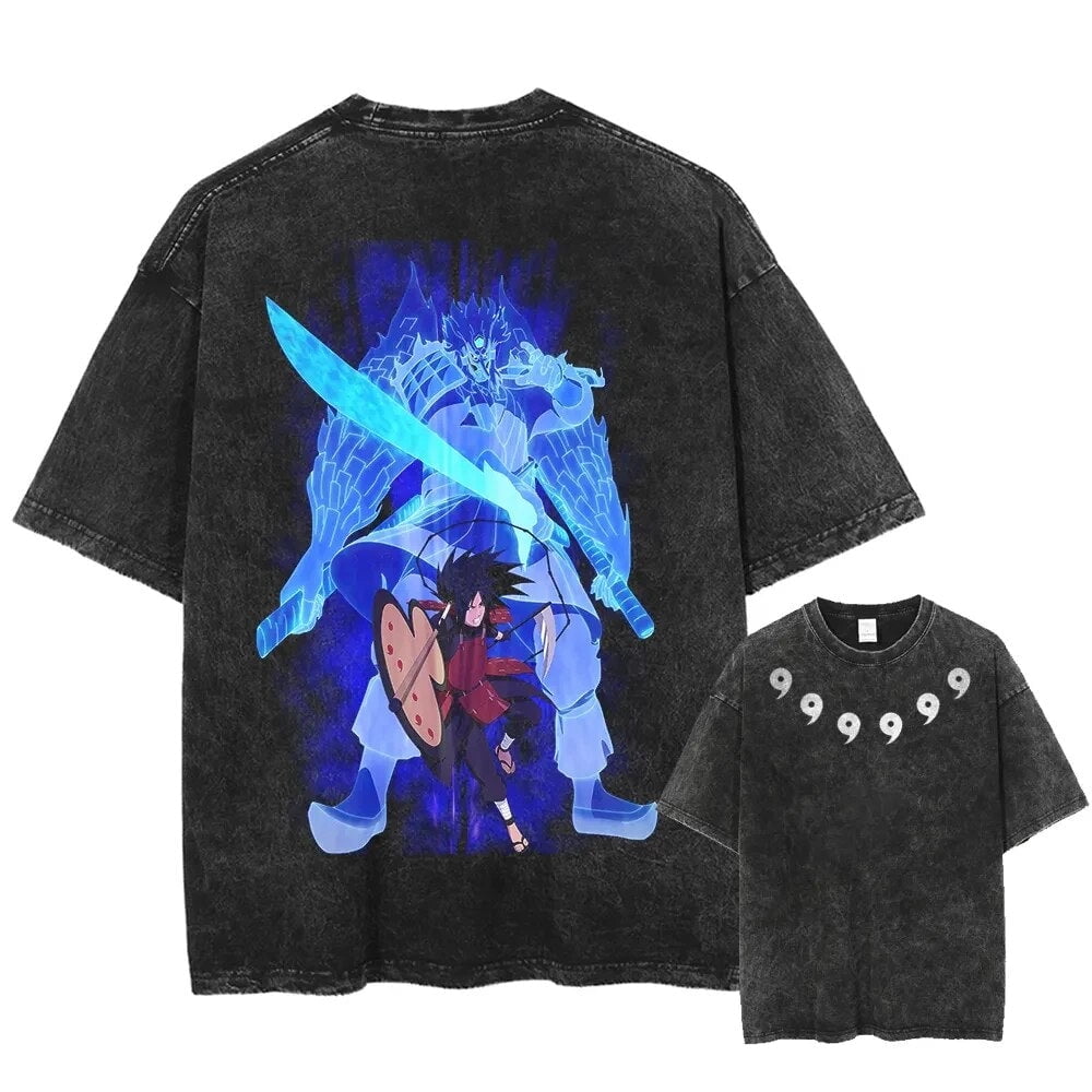 Nysekai Eternal Susanoo Warlord Vintage Washed Black T-Shirt, Ghost of ...