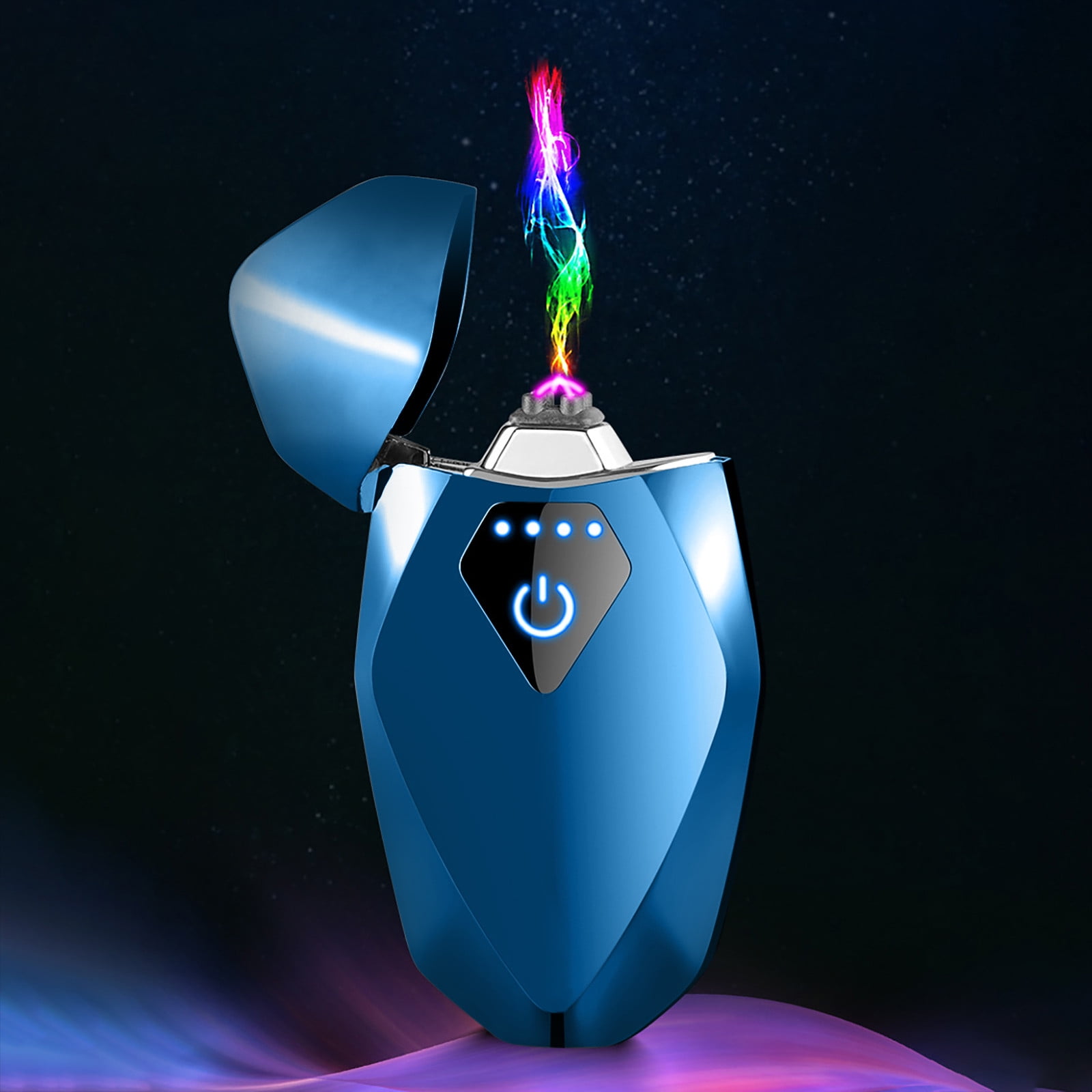 Nywaba Brightfire Rechargeable Torch Lighter, Diamond Double Electric ...