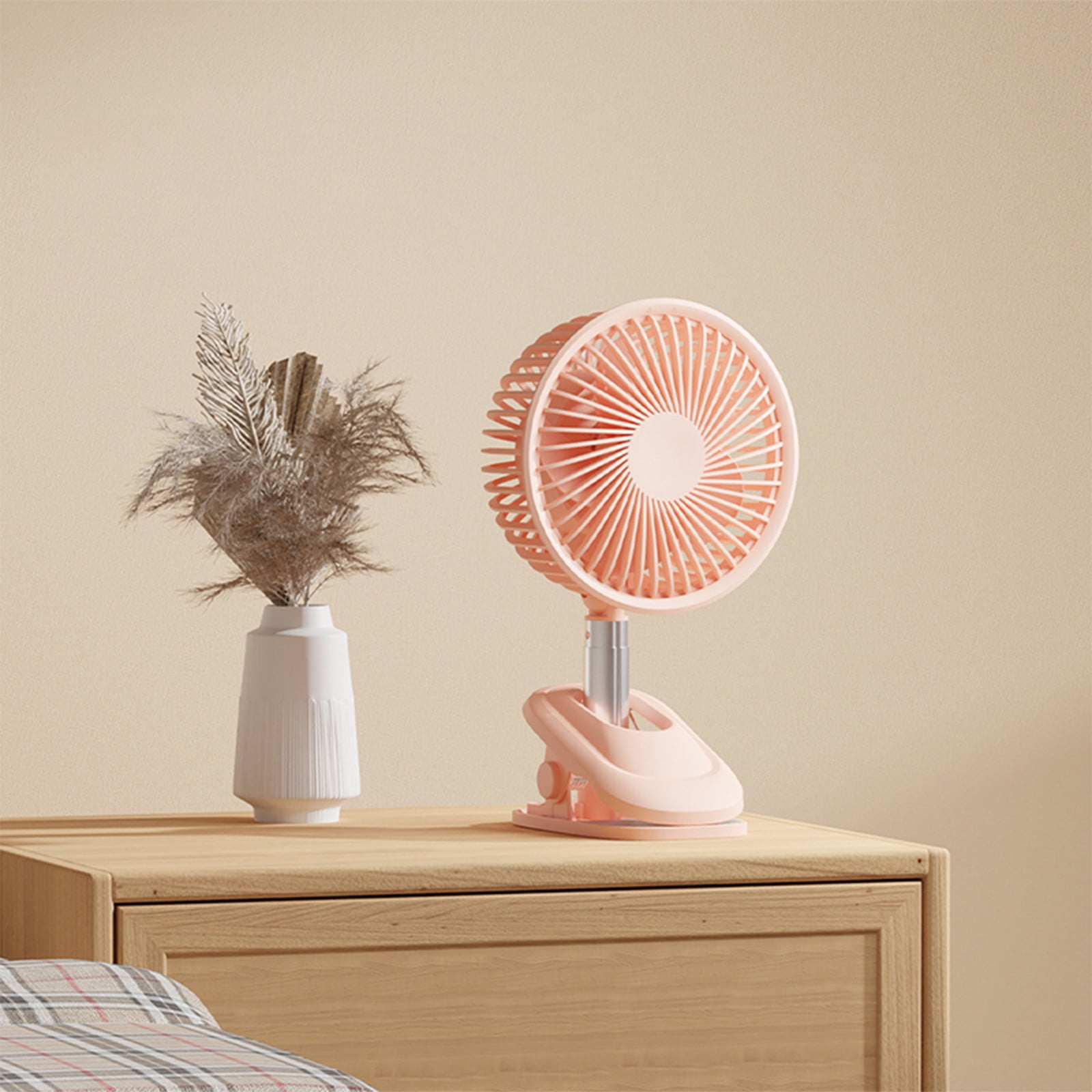 Nywaba Desk Fan Fan Powerful Small Portable Fan 3 Speed USB Table Fan ...