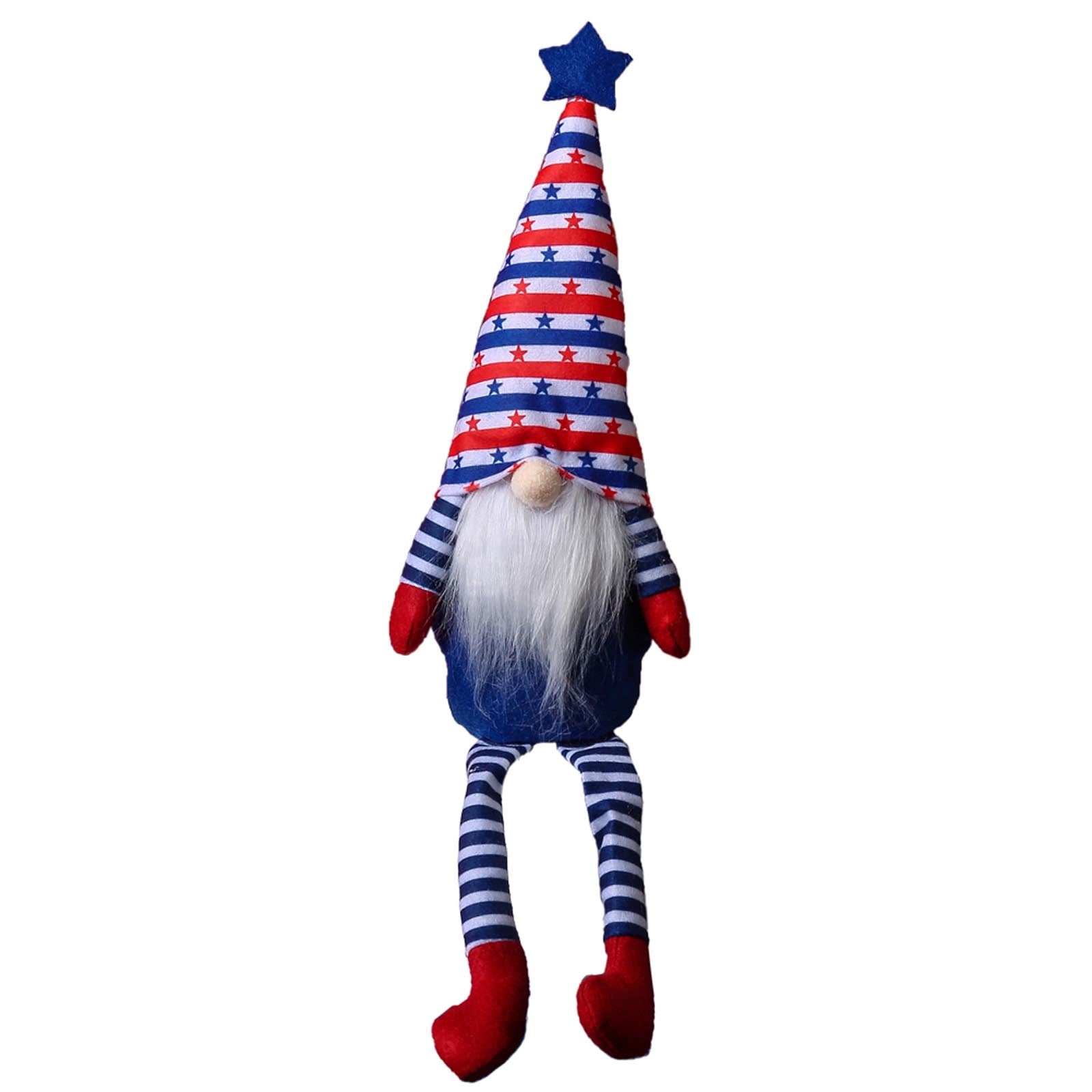 Nywaba Fourth of July Memorial Day Decor Outdoor,American Independence Day Faceless Doll Dwarf ...