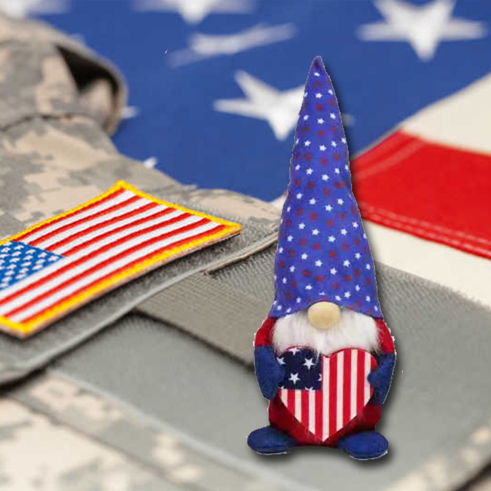 Nywaba Independence Gnome Doll Patriotic Gnome 4th Of July Gnomes ...