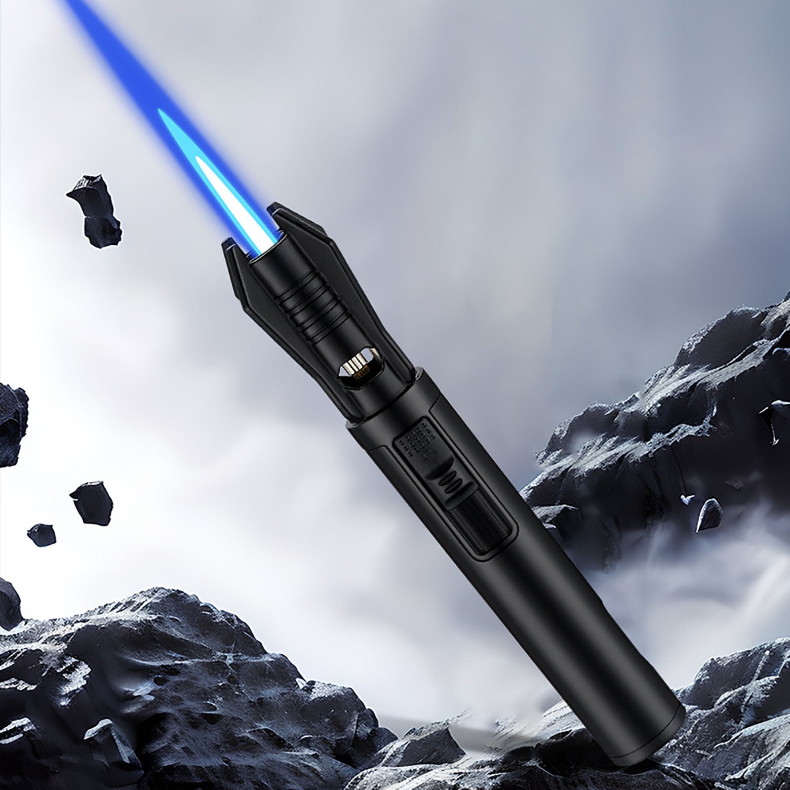 Nywaba Small Portable Handheld Spray Lighter, Adjustable Jet Flame ...