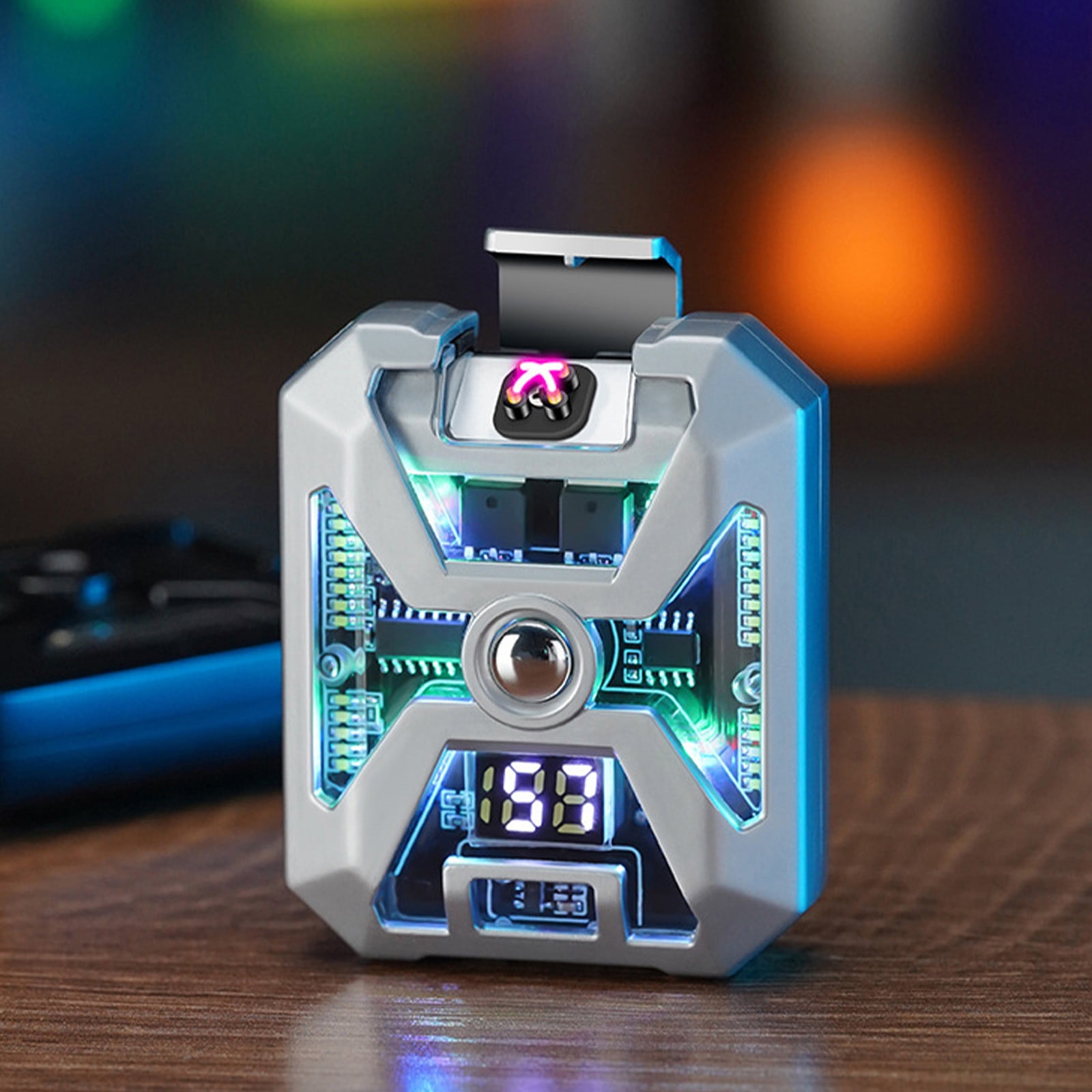 Nywaba Three Lights Electronic Rechargeable Lighter, Electric Lighter ...