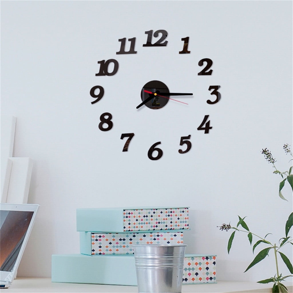 Nywaba Vintage Retro Analog Alarm Clock,DIY Roman Numbers Acrylic ...