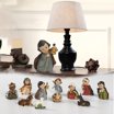 10 PCS Outdoor Nativity Scene Lighted Christmas Family Yard Decoration Nativity Sets ...