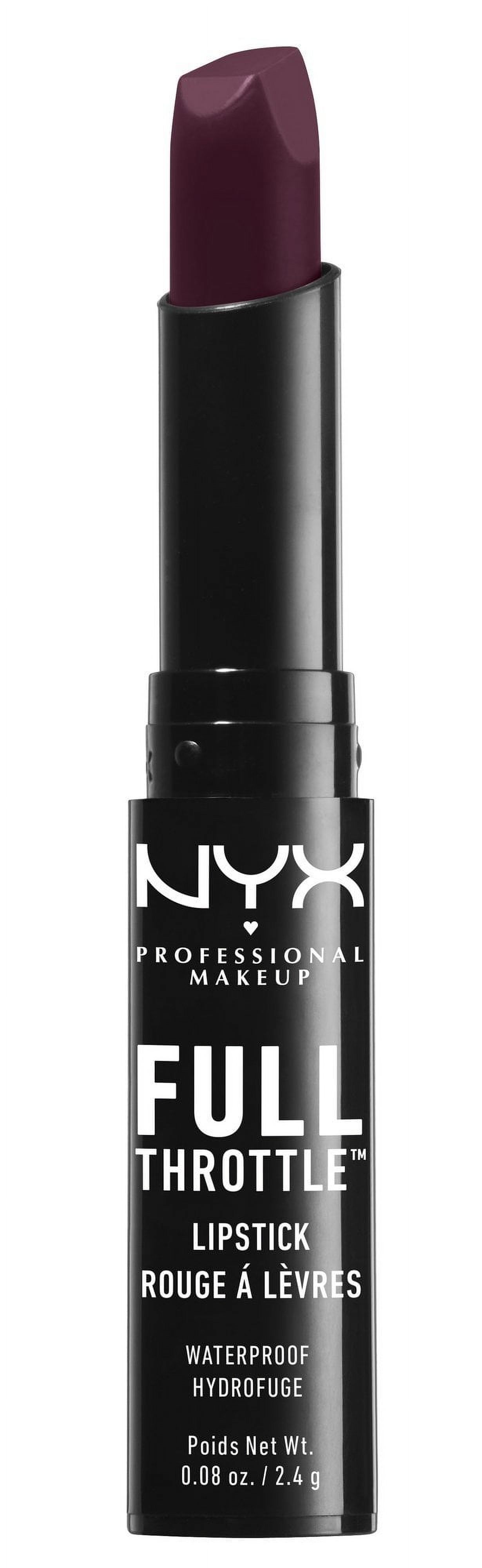 Nyx Nyx Cosmetics Full Throttle Lipstick Night Crawler Packaging May ...