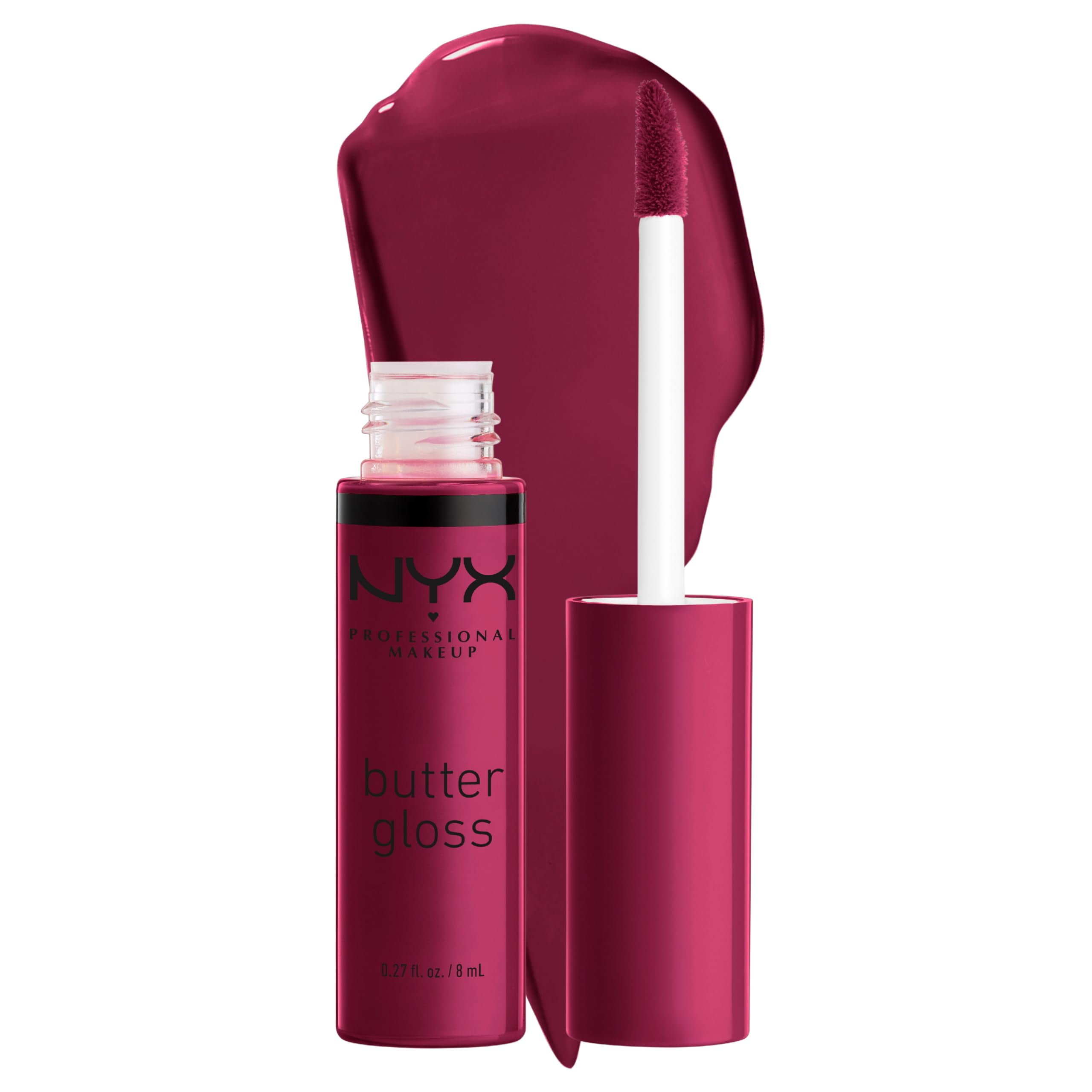 Nyx Professional Makeup Butter Gloss, Non-Sticky Lip Gloss - Devils ...