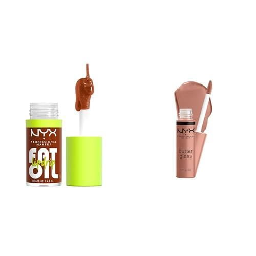 Nyx Professional Makeup Fat Oil Lip Drip Gloss - Scrollin (Deep Caramel ...