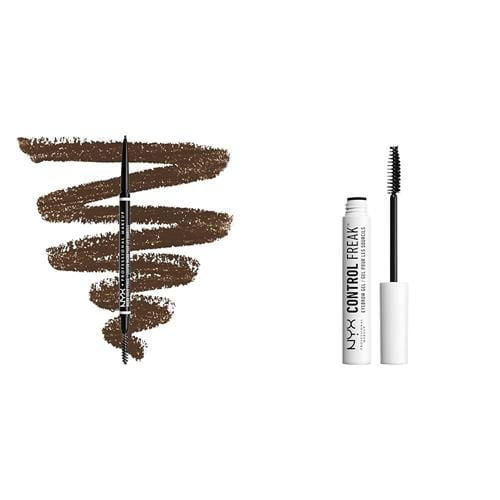 Nyx Professional Makeup Micro Brow Pencil Brunette And Control Freak ...
