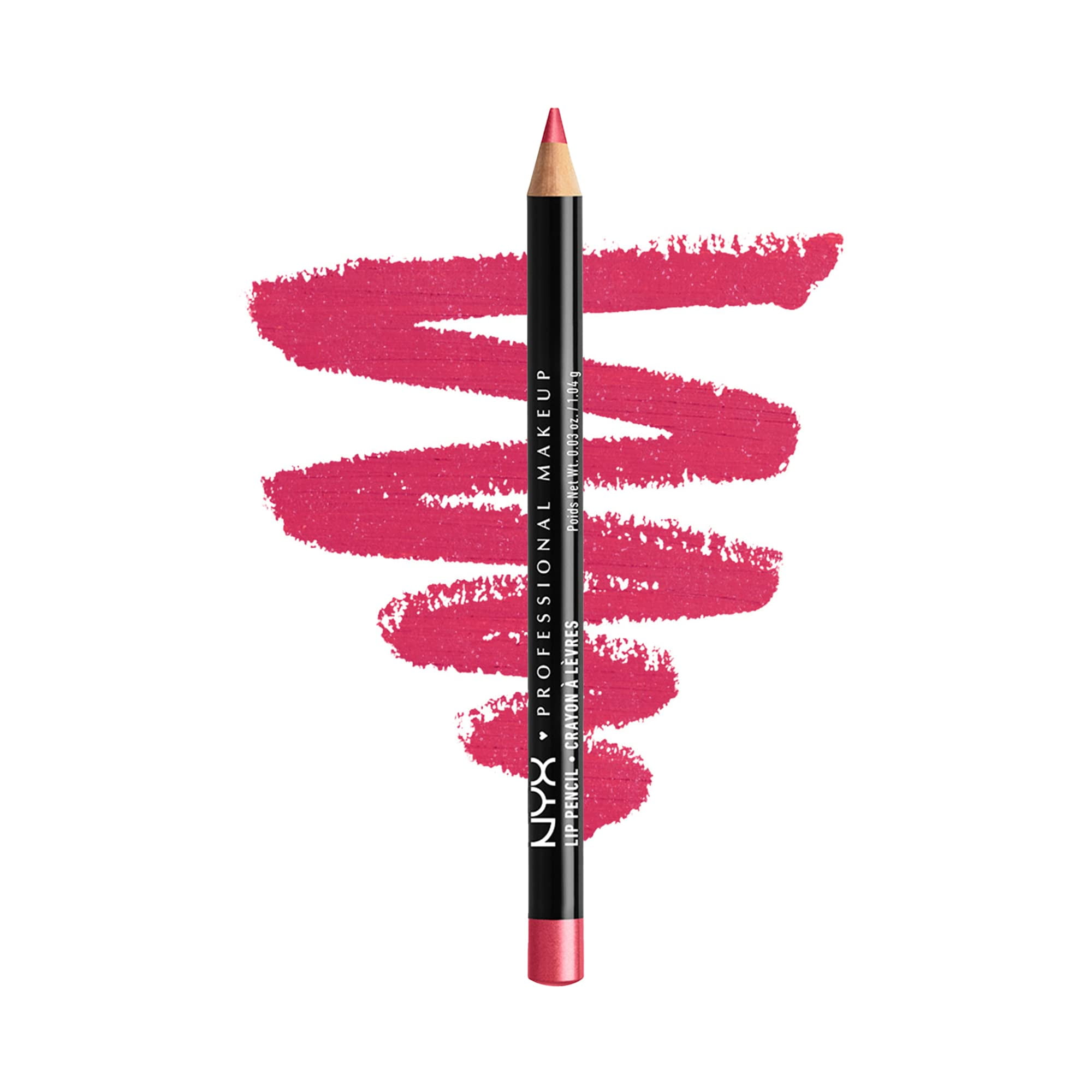 Nyx Professional Makeup Slim Lip Pencil, Long-Lasting Creamy Lip Liner ...