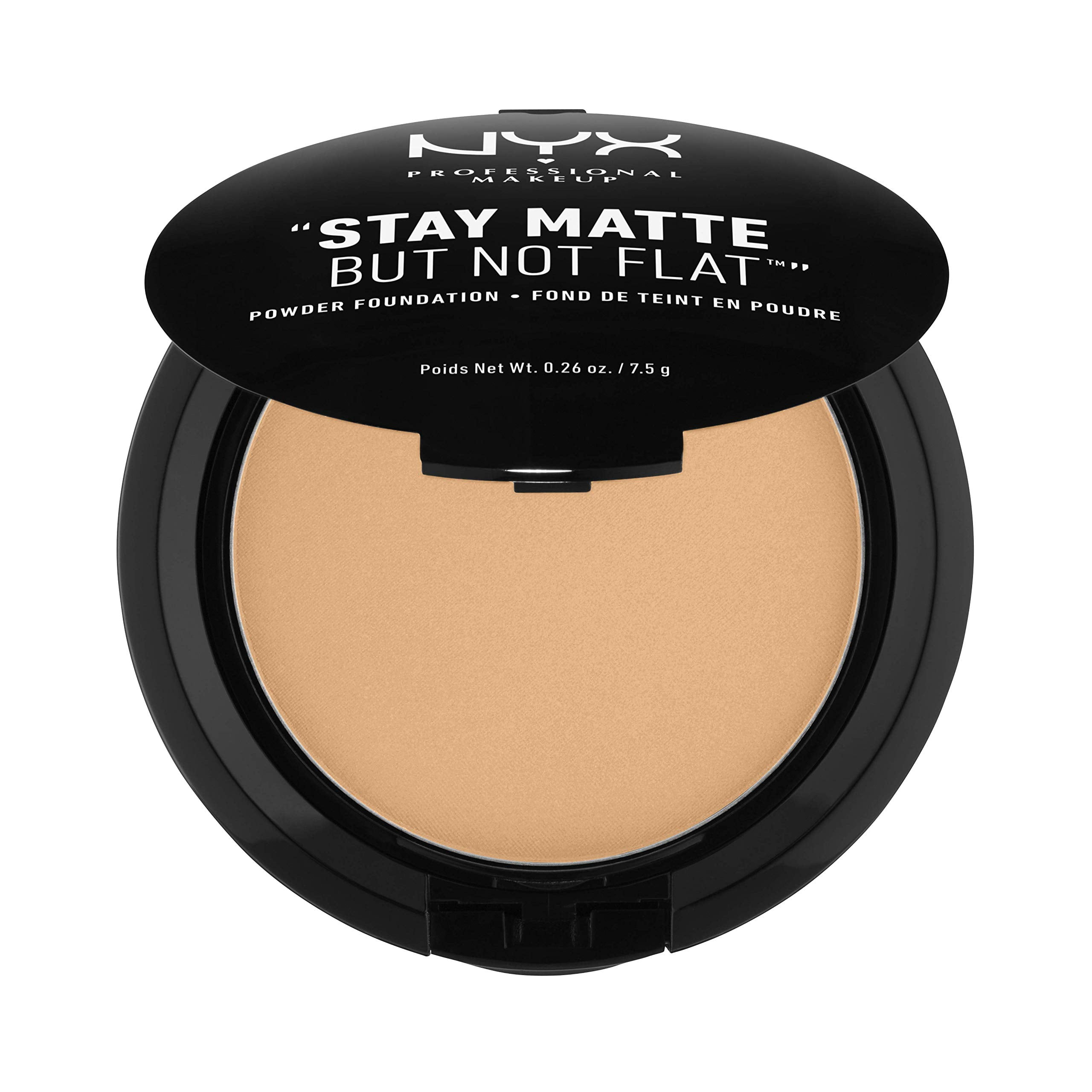 Nyx Professional Makeup Stay Matte But Not Flat Powder Foundation, Soft ...