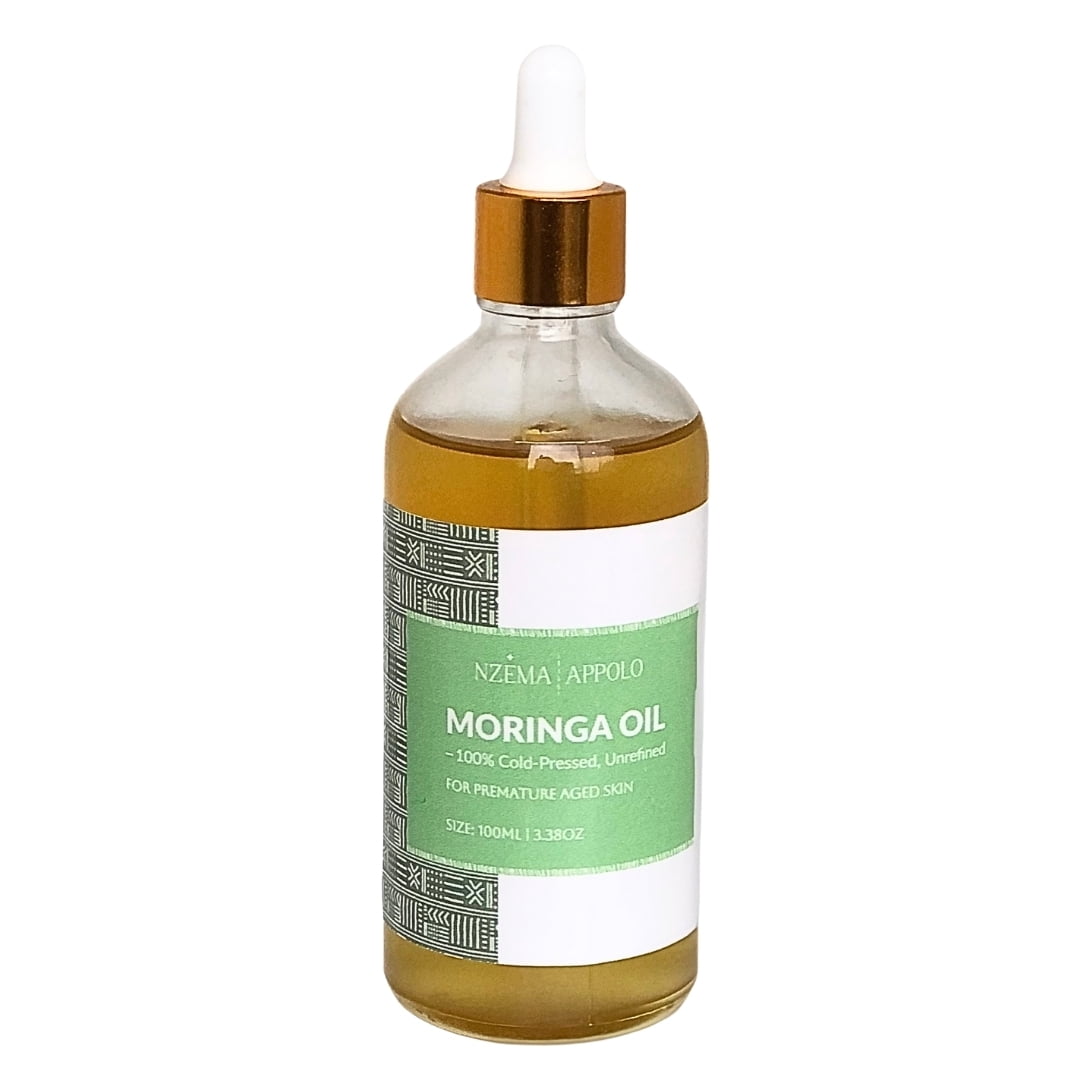 Nzema Appolo 100% Pure Moringa Oil – Rejuvenates & Hydrates Mature ...