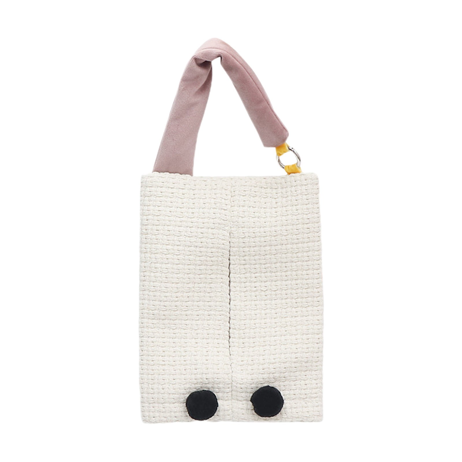 O-488 Pink Hanging Car Paper Box Tissue Holder Organizer Universal ...