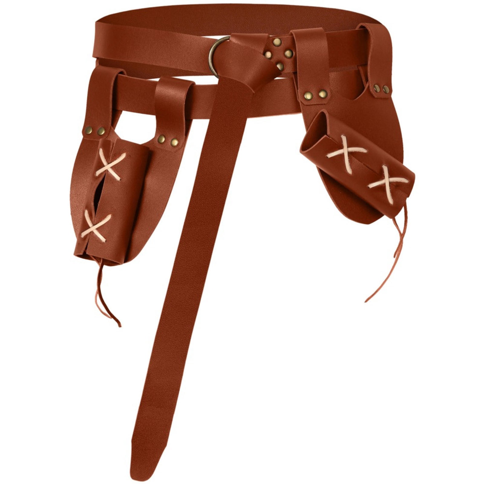 O-792 Khaki Men'S And Women'S Knight Medieval Renaissancescabbard Belt ...