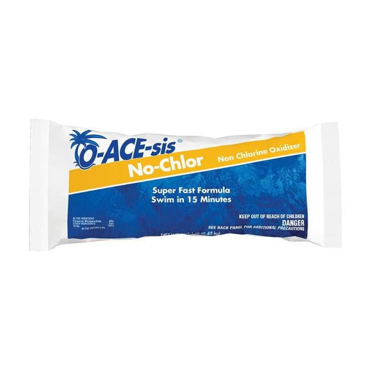 O-ACE-sis 8191587 1 lbs Non-Chlorine Shock - Pack of 12 - Walmart.com