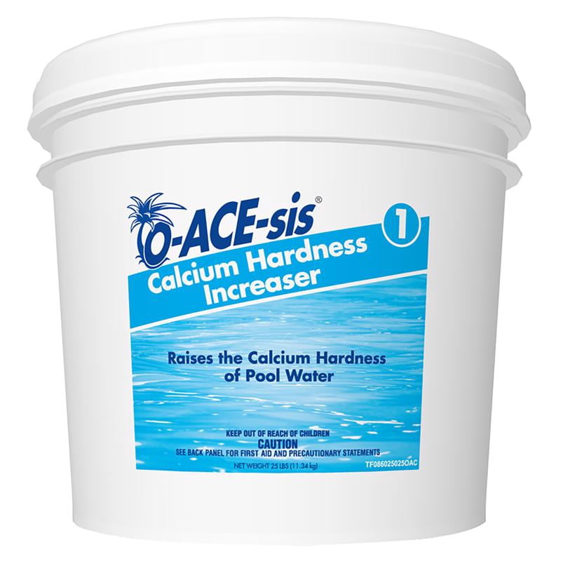 O-ACE-sis Granule Calcium Chloride Hardness Increaser, 25 lb for Pool ...