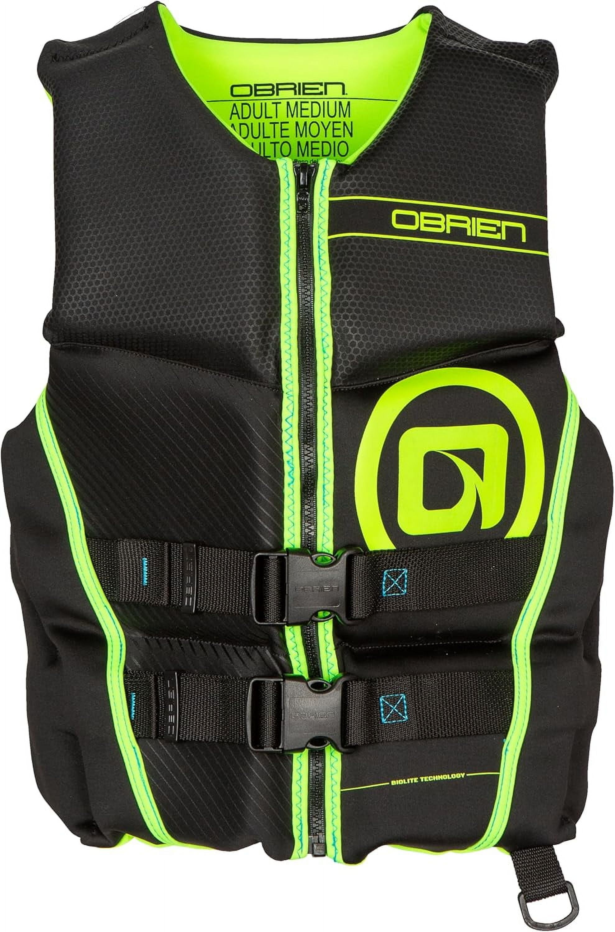 O'Brien Flex V-Back Life Jacket – Coast Guard Approved Adult Life Vest ...