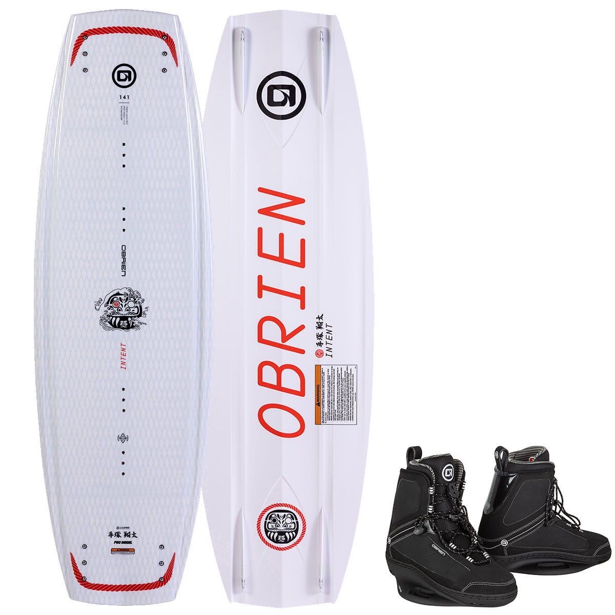 O'Brien Intent Wakeboard Package w/ Infuse Bindings 2024 - Walmart.com