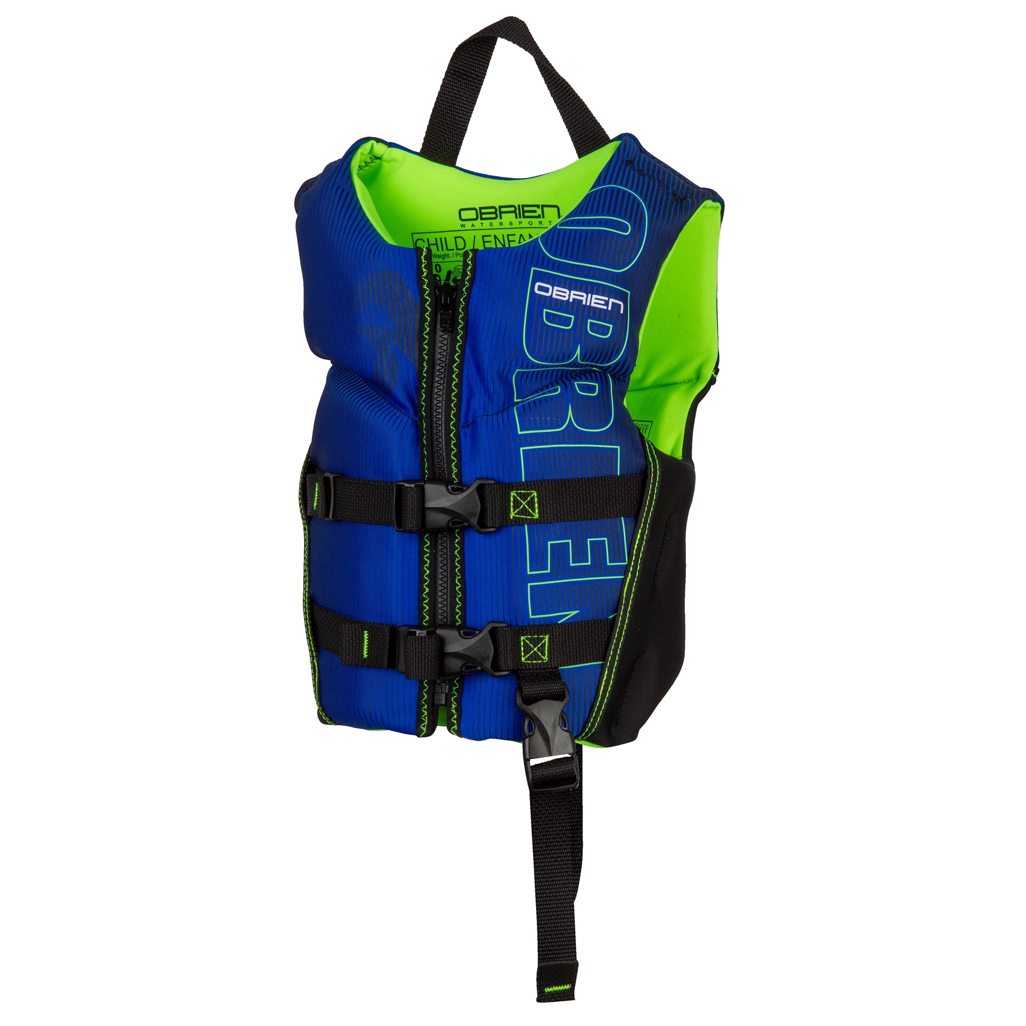 O'Brien Child Flex V-Back Neoprene Life Jacket for Watersports, 35 to ...