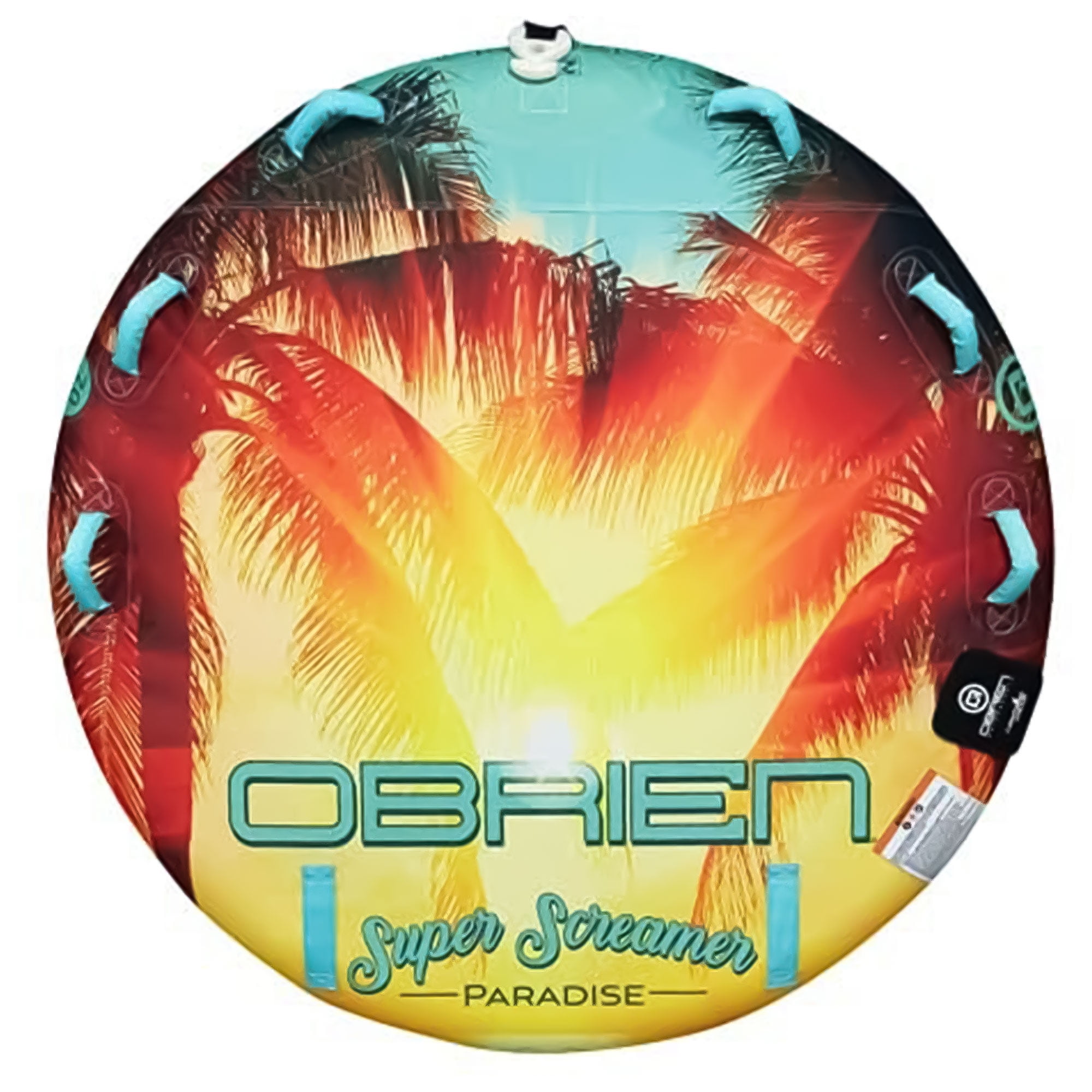 O'Brien Super Screamer 2 Person Inflatable Towable Water Sports Tube ...