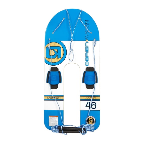 O'Brien Watersports 46 Inch Kid Platform Trainer Towable Waterski, Blue ...
