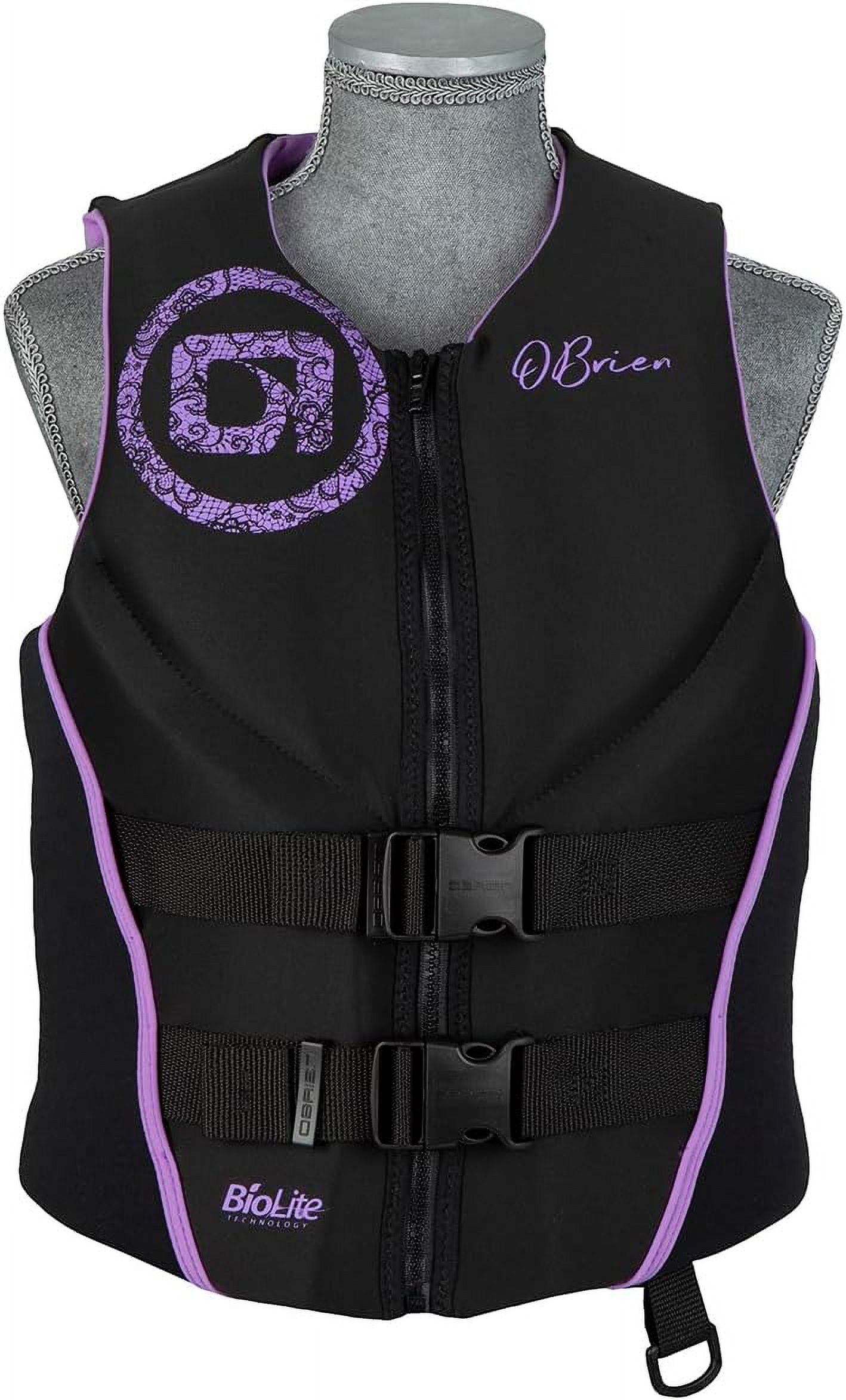 O'Brien Women's Traditional Neoprene USCGA Life Jacket, Orchid, Large ...