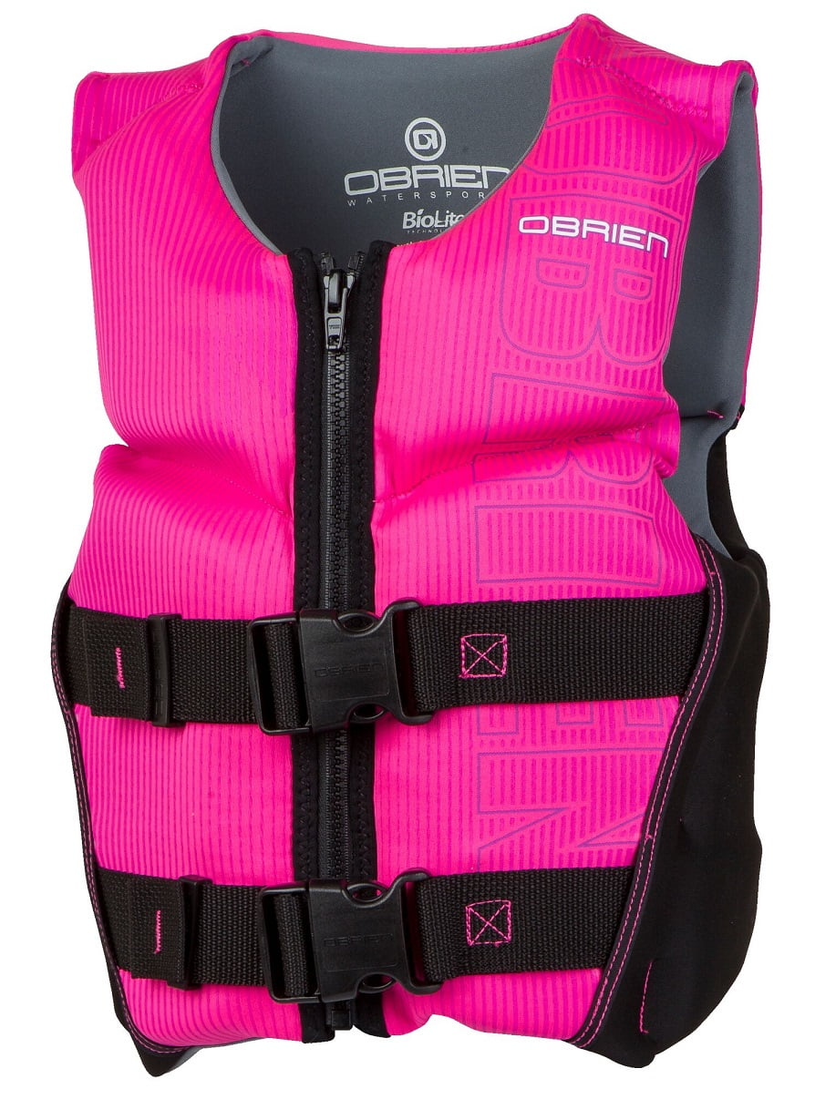 O'Brien Youth Small V-Back Flex Stretch Life Jacket (55-75 lbs) with ...