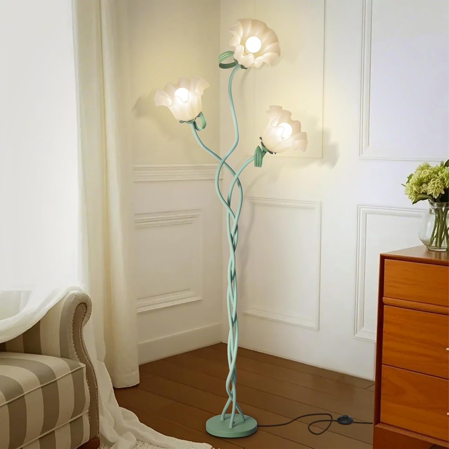 O’Bright Ray – Adjustable LED Beam Floor Lamp, Dimmable and Zoomable ...