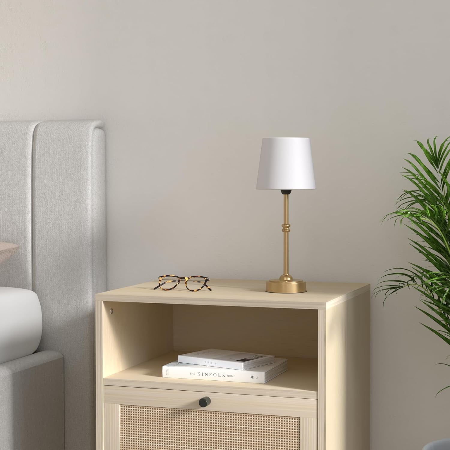 O’Bright Seraph - Cordless LED Table Lamp with Dimmer, Built-in ...