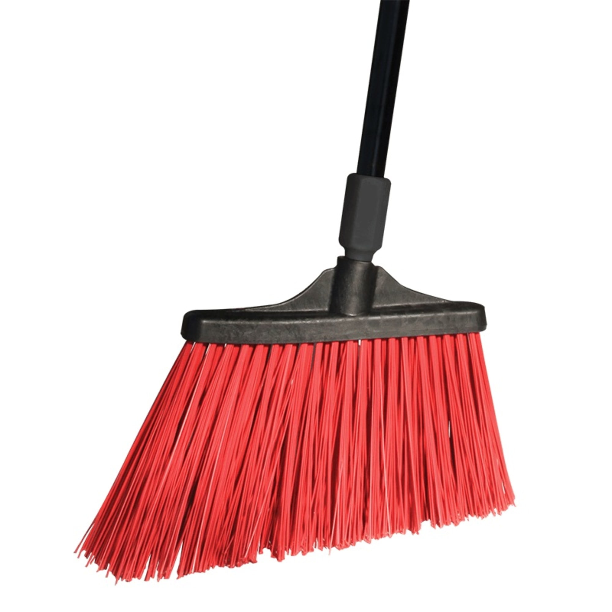 O-Cedar Commercial 56" Black Handled with Polypropylene Bristles Maxi ...