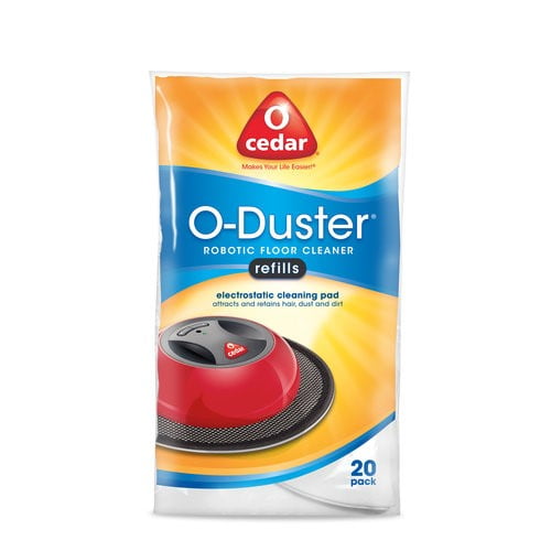 O-Cedar O-Duster Robotic Floor Cleaner Refills, 20 count - Walmart.com