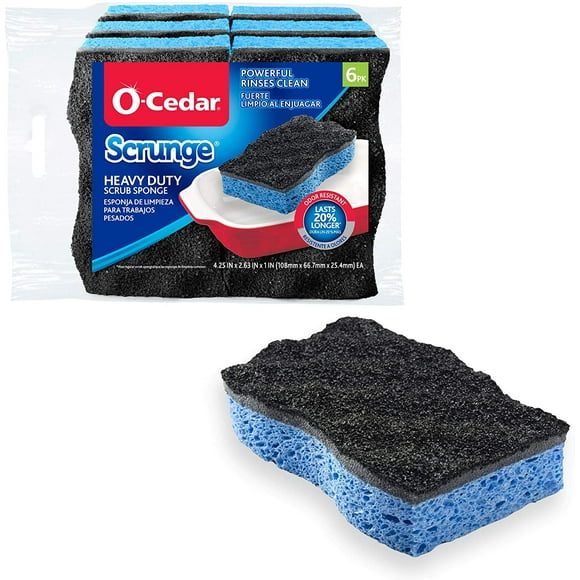 O-cedar Multi-use Scrunge Scrub Sponge