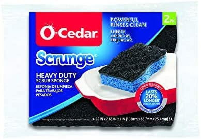 O-Cedar Scrunge Heavy-Duty Scrub Sponge (fhp-148377) - Walmart Business ...