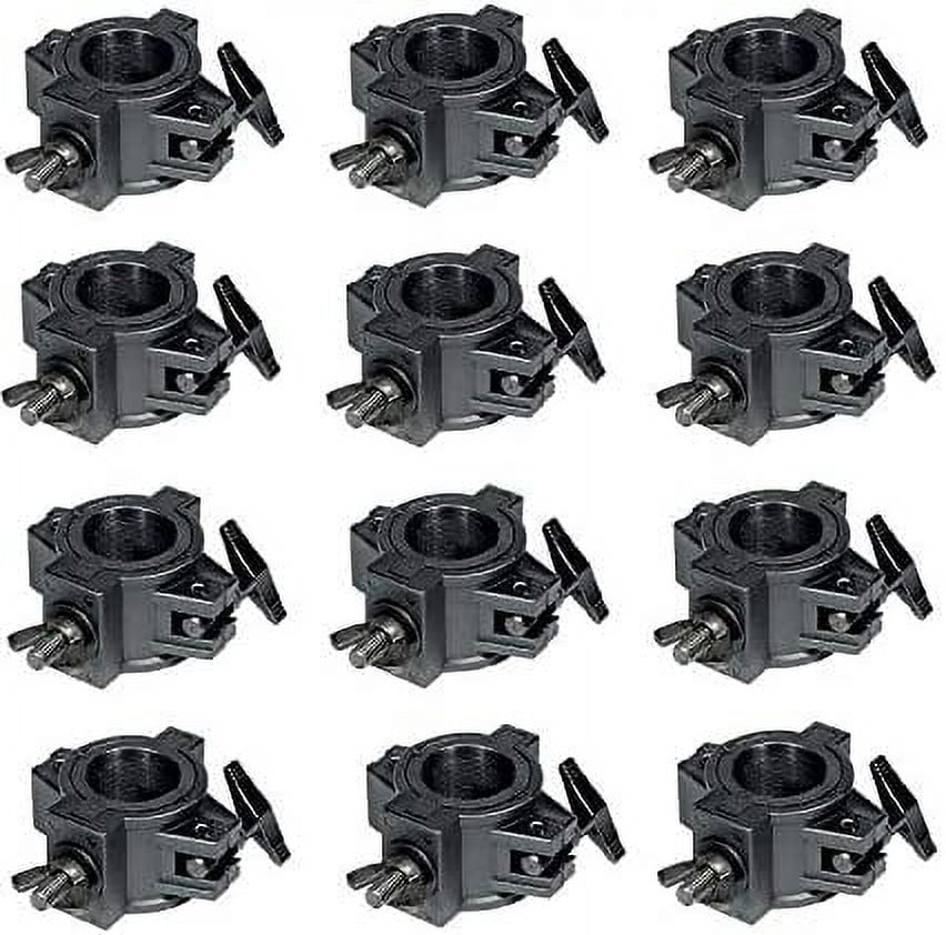 O-Clamp 12 Pack DJ Lighting Clamp to Mount Light to 1.5" - 2" Trussing ...